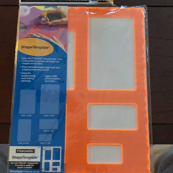 Fiskars | Other | 6 Fiskars Shape Cutter Templates | Poshmark